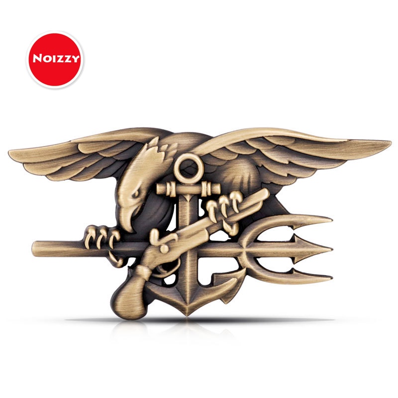 Noizzy US NAVY SEALs Ho Car Emblem Auto 3D Metal Sticker Hawk Military ...