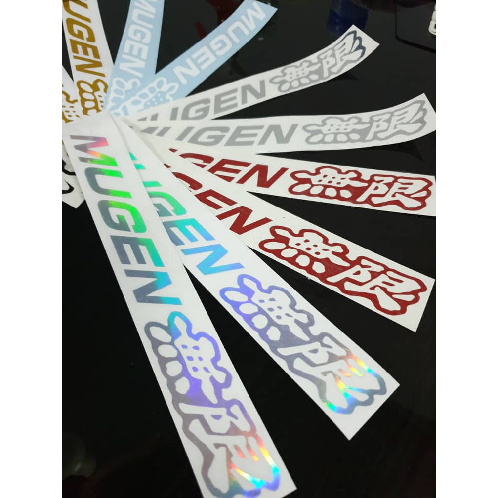 MAHADSTORE HONDA MUGEN STICKER #CIVIC #CITY #CRZ #CRX #JAZZ #FIT ...