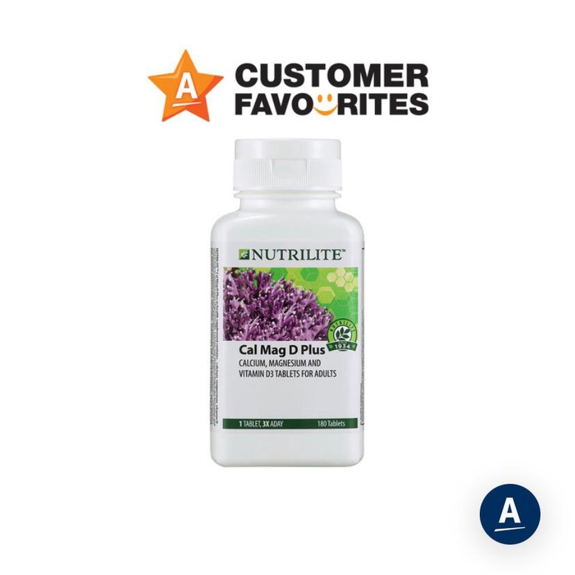 [100% ORIGINAL] Nutrilite Cal Mag D Plus - 180 Tab | Shopee Malaysia