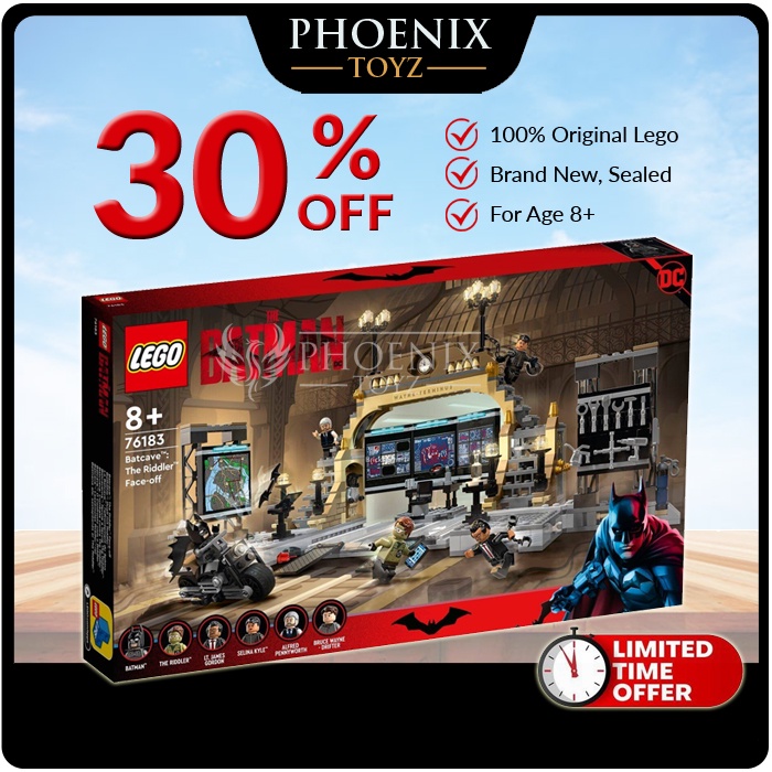 [PhoenixToyz] 100% ORIGINAL LEGO DC Batman Batcave: The Riddler Face ...