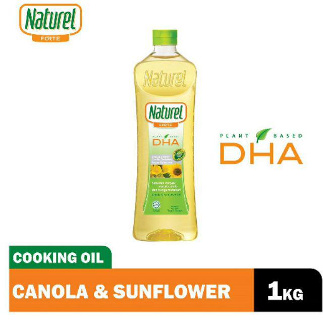Naturel Forte DHA / Pure Canola / Blend Cooking Oil ( 1kg ) | Shopee ...