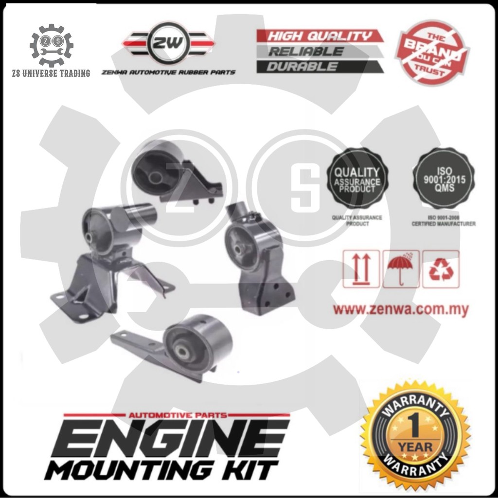 ZW Proton Saga BLM 1.3 Manual Engine Miunting Kit Set | Shopee Malaysia