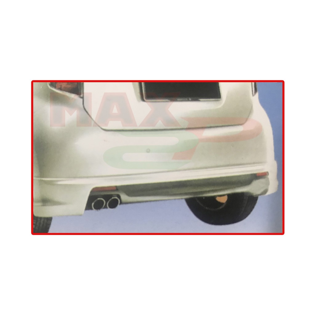 Perodua Myvi 1st Gen (2005-2011) SPORTY OEM Rear Back Skirt With ...