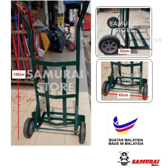 Local Hand Trolley / Hand Truck / 8" Wheel Heavy Duty (128cm x 63cm ...