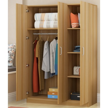 Two Door Wardrobe Almari Baju Cabinet Kabinet Storage Closet Wood Board ...