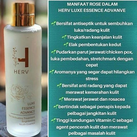 🔥READY STOCK🔥HERV NATURAL LUXE ESSENCE ADVANCE (120ML)+DEEP&GLOW ...