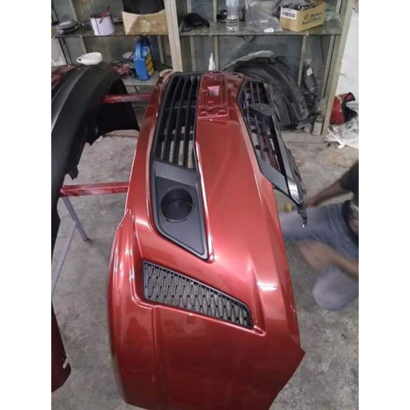 EXORA FRONT BUMPER SIAP COLOR COMPLETE GRILLE | Shopee Malaysia