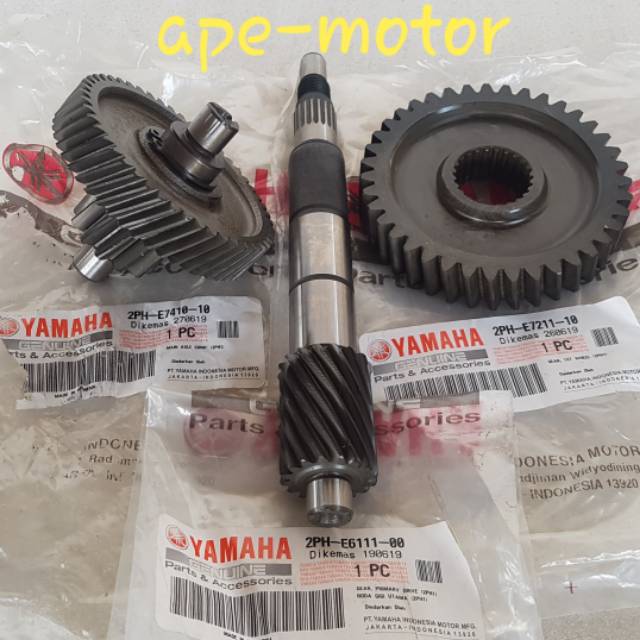 Dental GARDAN MIO M3 / Gear Ratio MIO M3 1 ORIGINAL YAMAHA Package ...