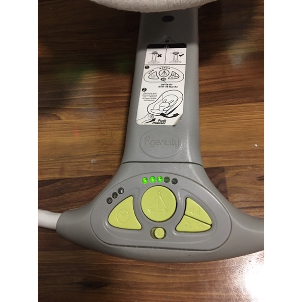 INGENUITY Swing & Go Portable Swing Hugs & Hoots PRELOVED | Shopee Malaysia