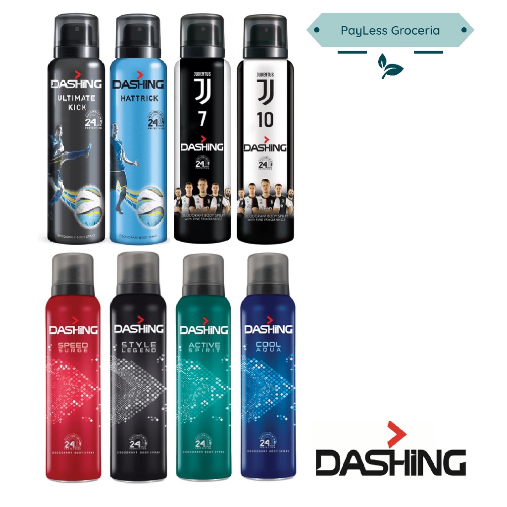 Dashing Juventus Deo Body Spray 125ml | Shopee Malaysia