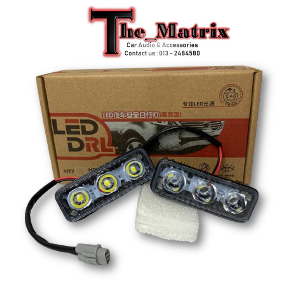 3 LED DRL RUNNING LIGHT | Shopee Malaysia