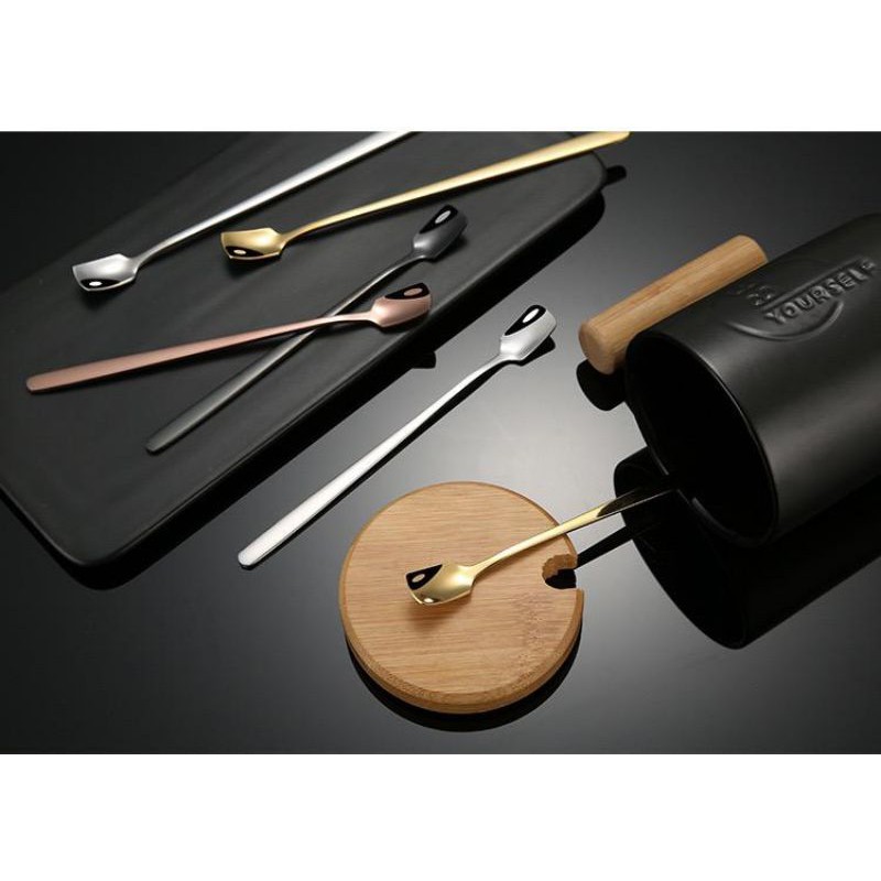 Bar spoon Multipurpose cocktail mixer mixer Stirring spoon/Small spoon ...