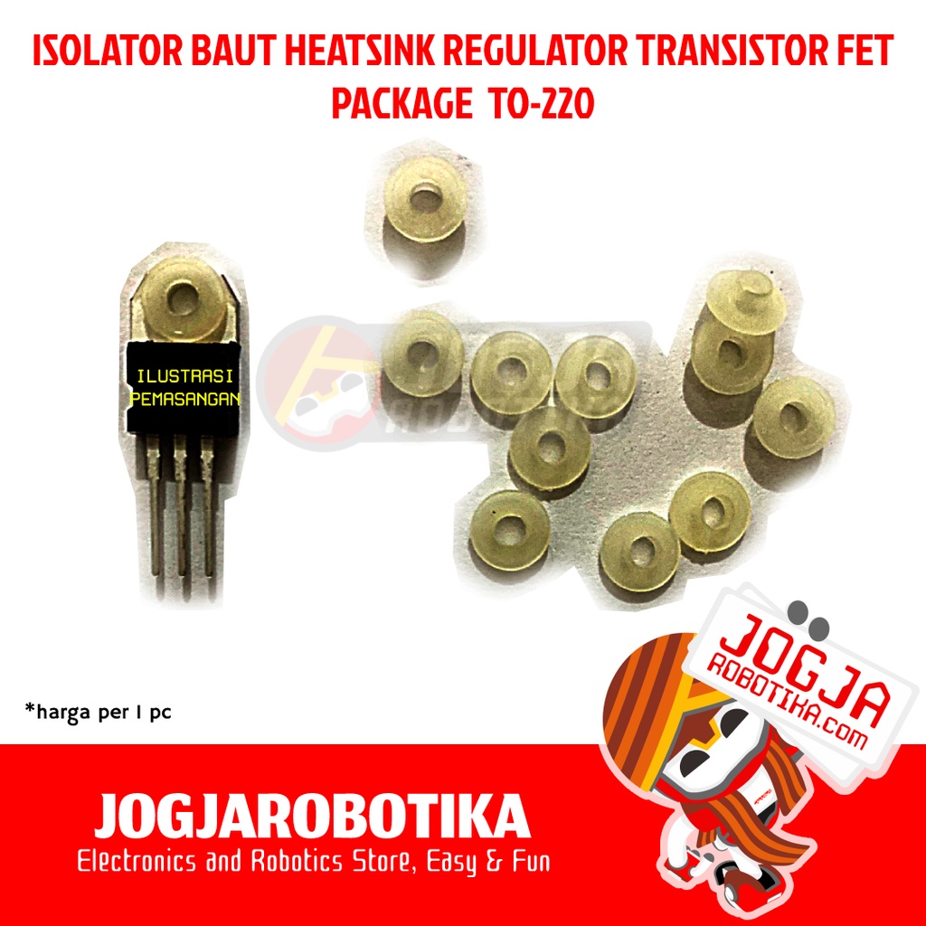 Isolator BOLT HEATSINK REGULATOR TRANSISTOR MOSFET FETZOO TO-220 ...