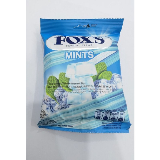 [HALAL] FOX'S Candy (Crystal Clear) 90g (Assorted Flavour) | Shopee ...