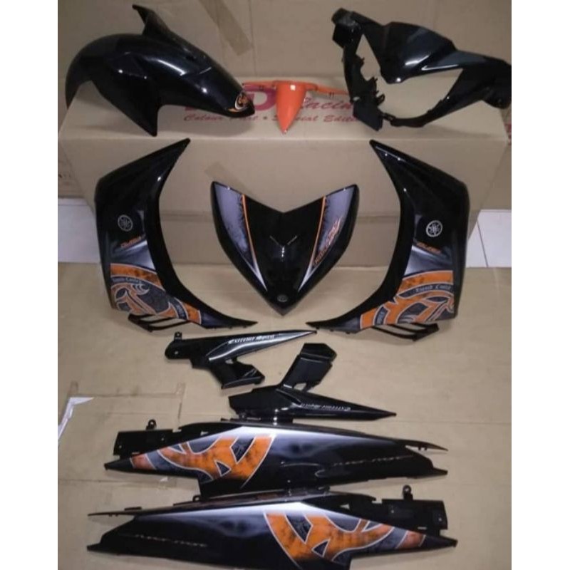 coverset 135LC batik oren V1 V2 V3 V4 V5 V6 V7 HLD | Shopee Malaysia