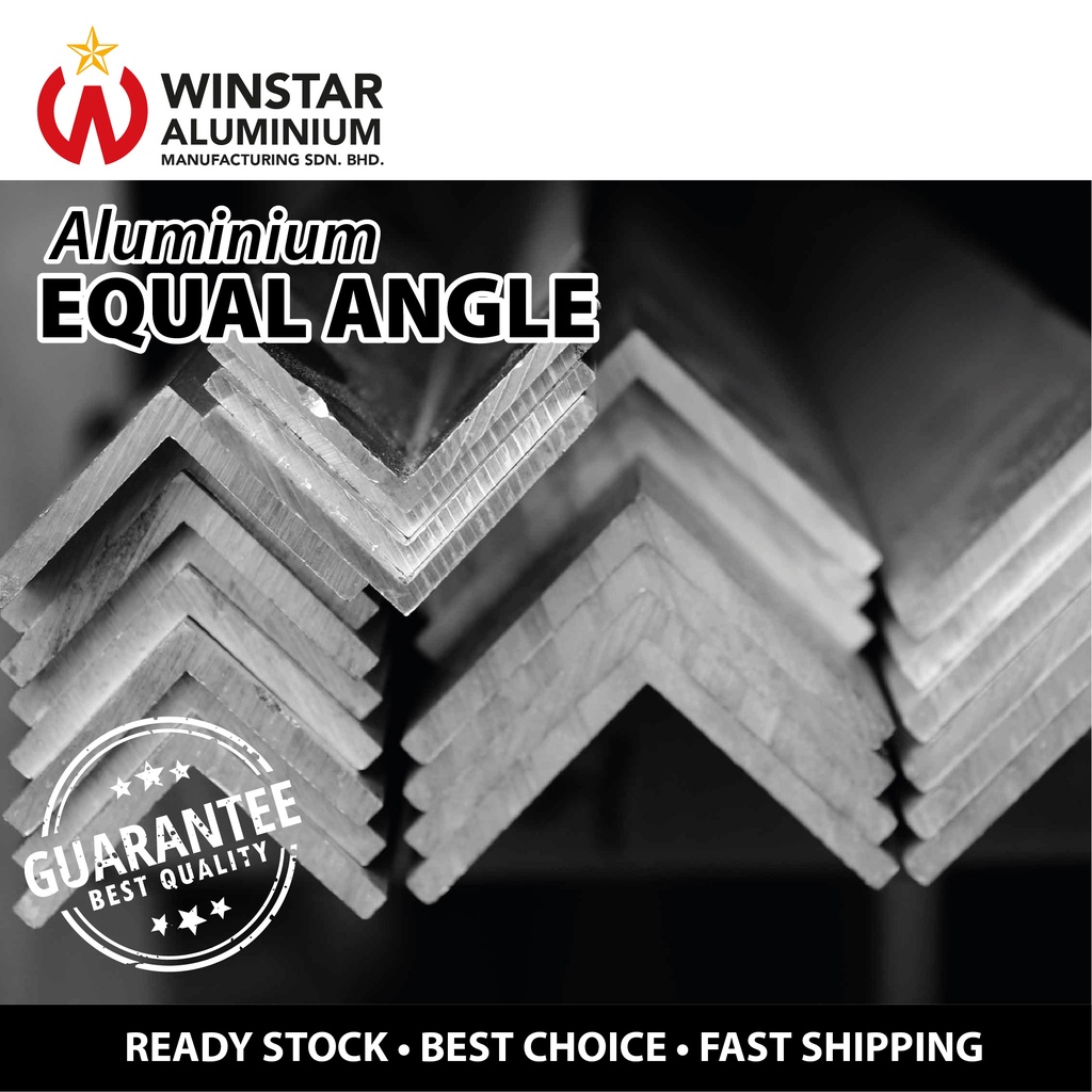 Aluminium Equal L Angle | Shopee Malaysia