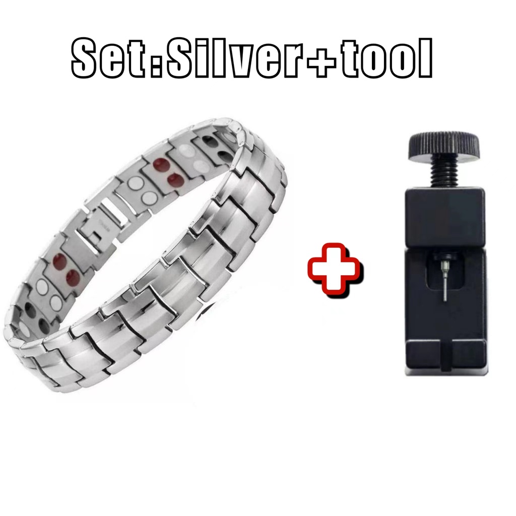 Bio Magnetic Energy Bracelet Gelang Tangan Magnet Lelaki Wanita ...