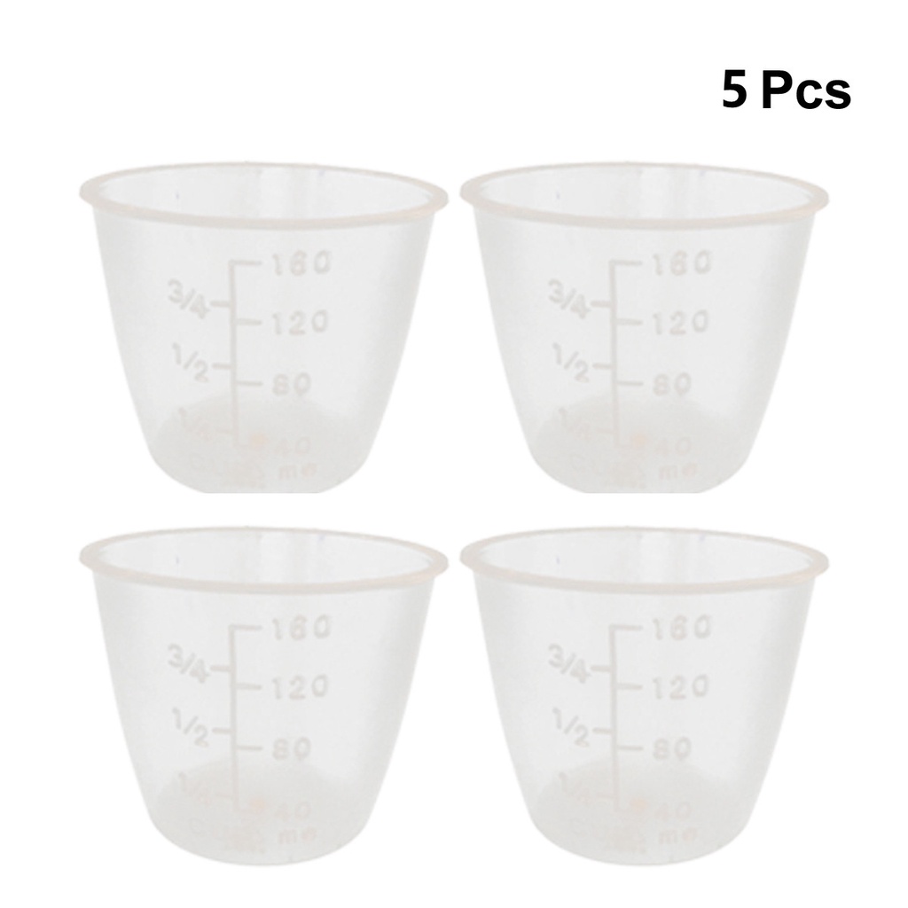 10 Pcs Food Grade Plastic Rice Measuring Cup 160ml Rice Cooker ...
