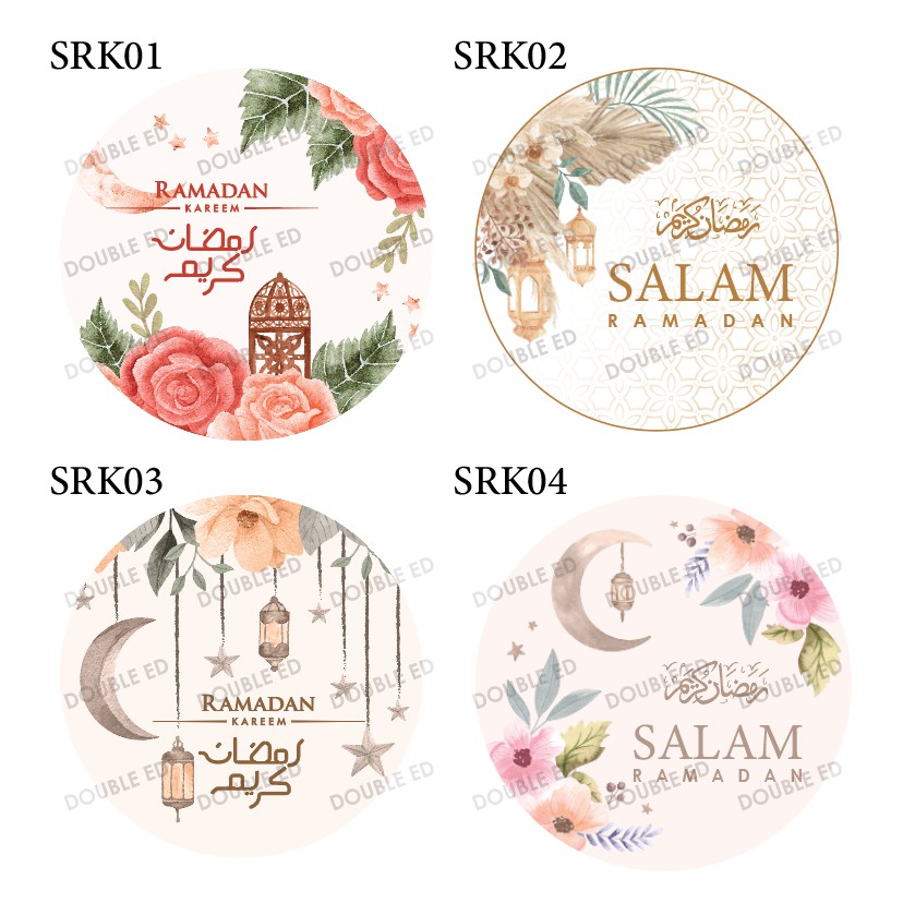 RAMADAN STICKER / LABEL / 100PCS | Shopee Malaysia