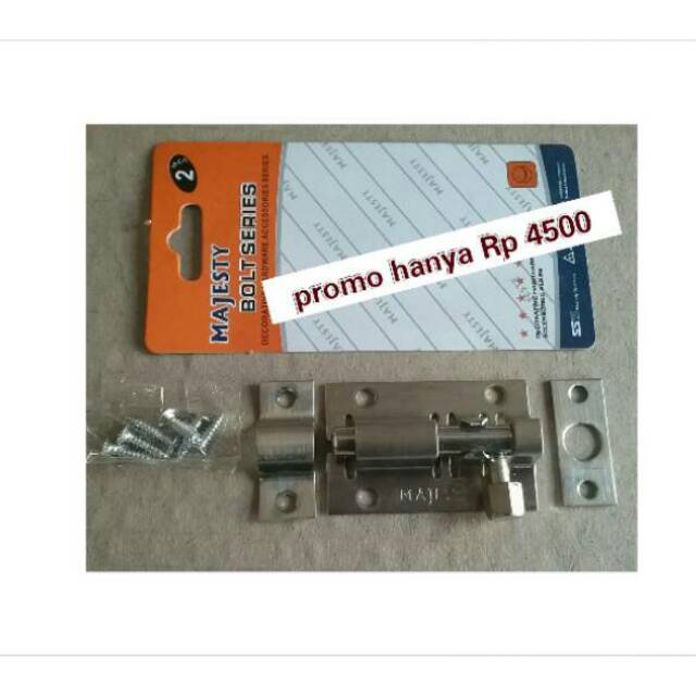 Door bolt, door Lock, door Latch, door bolt, 2 Inch stainless steel ...
