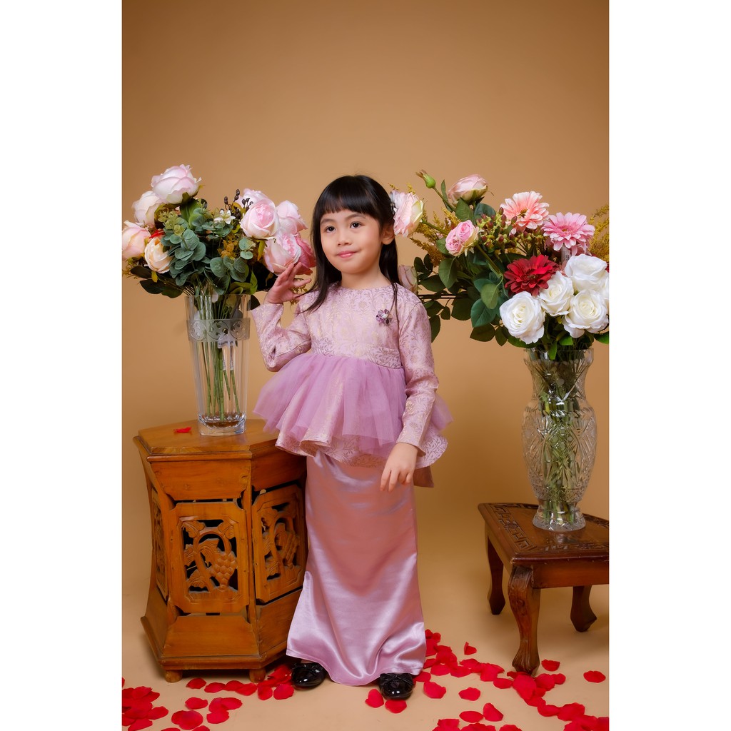 Baju Raya Budak Perempuan Baju Raya Kanak Kanak Kids Baju Raya 2021 ...