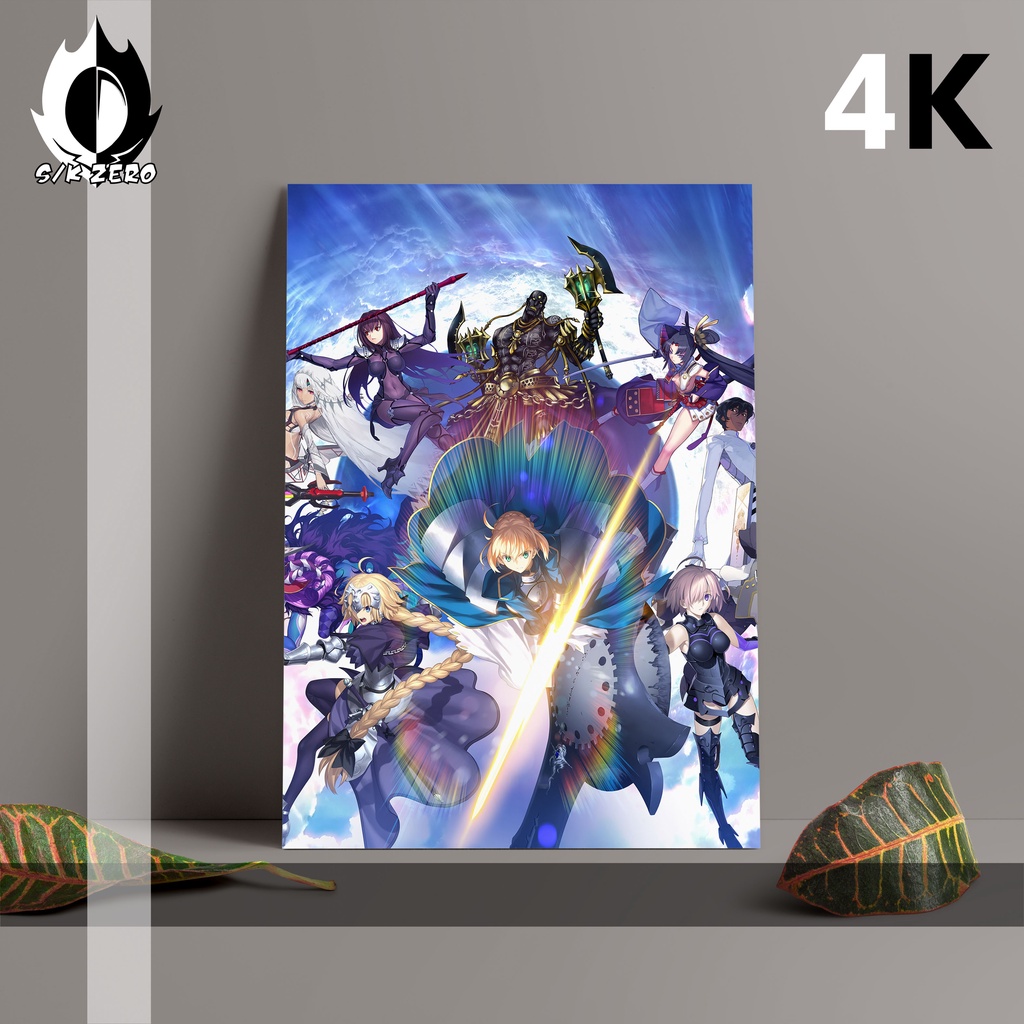The Most Complete Anime A3 size Poster - Fate Grand Order (4K) | Shopee ...