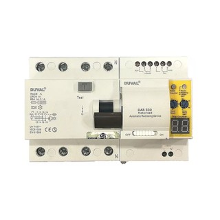 Duval RCCB Single and Three Phase RCCB with Auto Reset System | Shopee ...