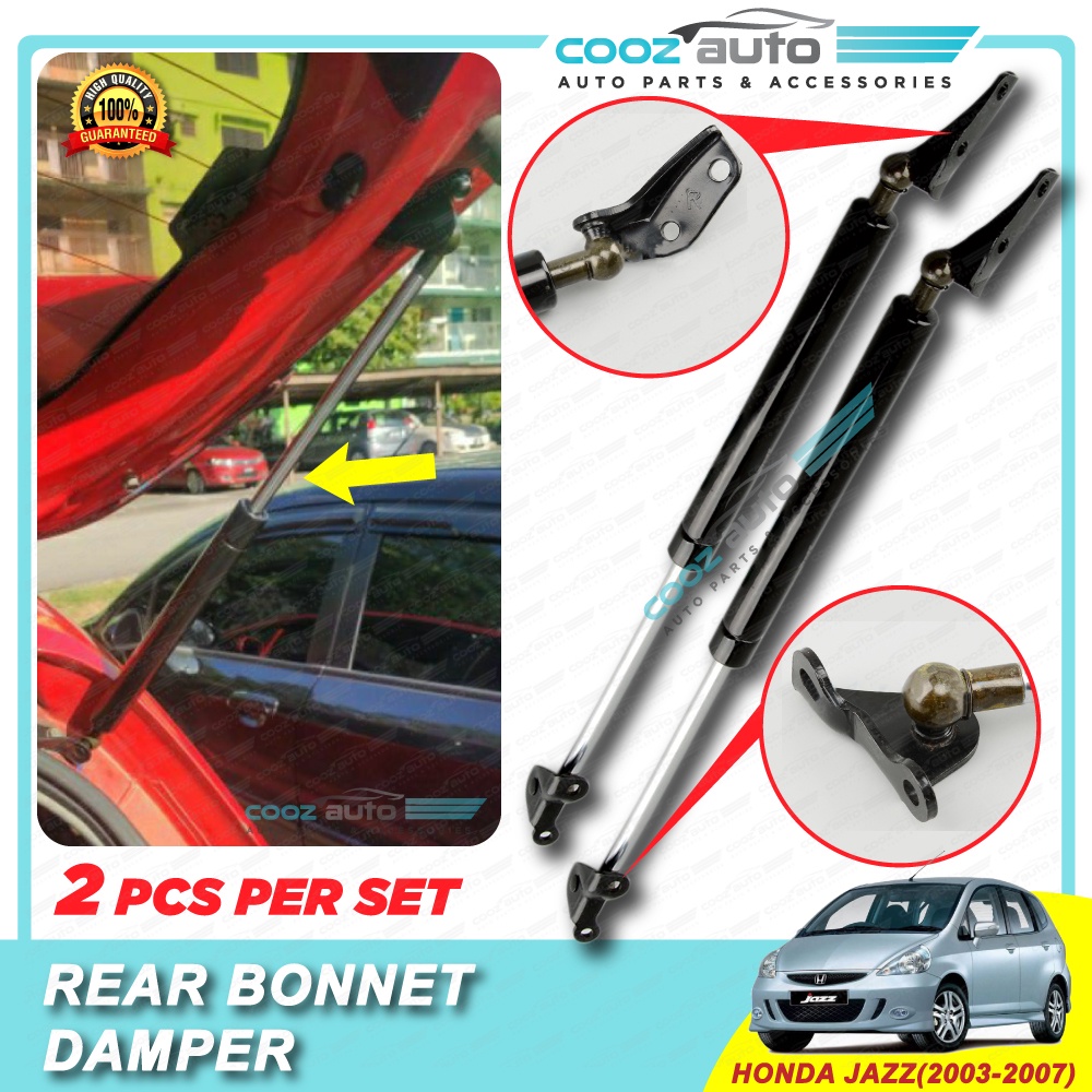 Honda Jazz 2003 - 2007 Rear Bonnet Hood Absorber Damper Gas Lifter ...