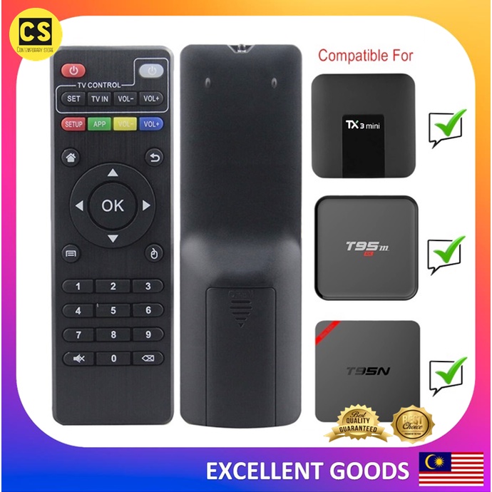 🇲🇾 ️ Remote Control For TX3mini Android Box 1G 2G Tx3 Mini T95M T95N ...