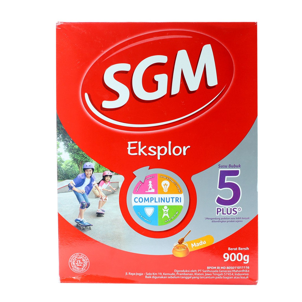 Sgm Exsplor Milk 5 Plus Honey Flavor 900g | Shopee Malaysia