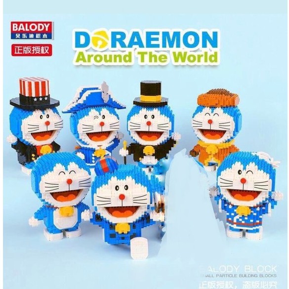 [Ready Stock] Balody Doraemon Blocks Collection 贝乐迪 哆啦A梦系列积木玩具 | Shopee ...