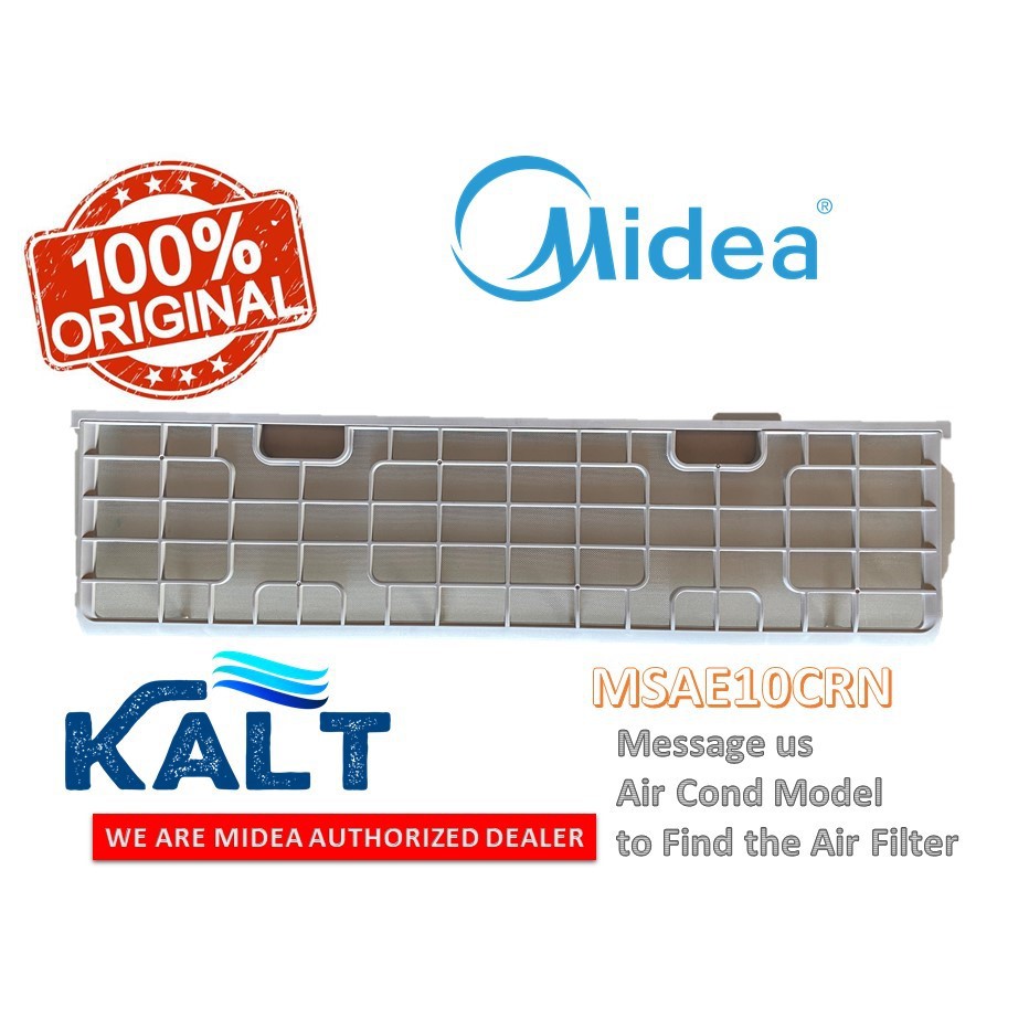 [Original] Midea Original Air Cond Air Filter - Solution to Indoor ...