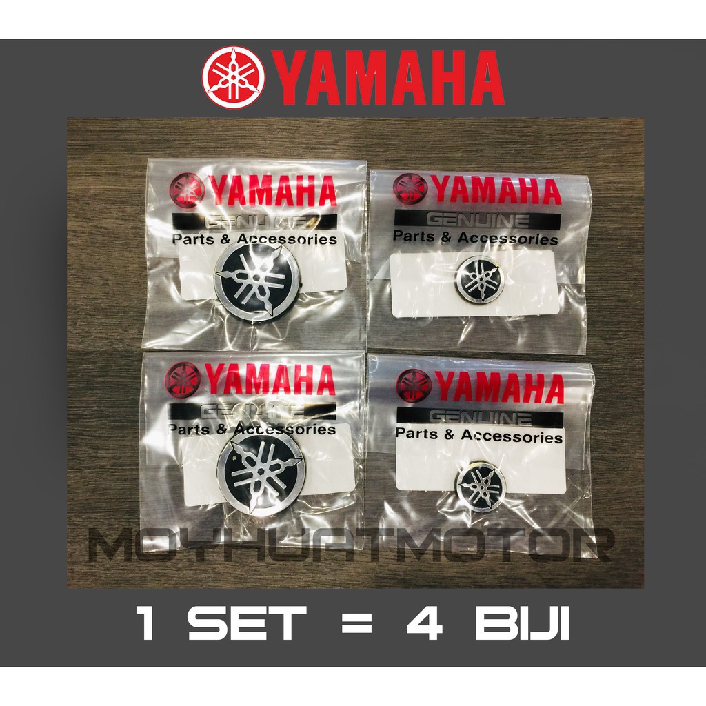 (1 Set=4 Biji) Emblem Yamaha / YAMAHA LOGO YAMAHA 3D LOGO STICKER ...
