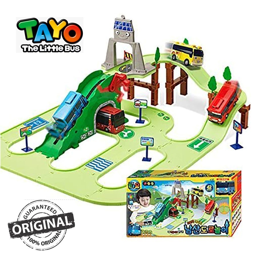 Original Tayo The Little Bus Road Expanding PlaySet 60 pcs TYX217031 ...