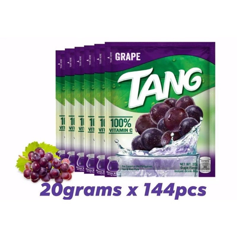 TANG Powdered Juice 19grams 144packs(1 carton) | Shopee Malaysia