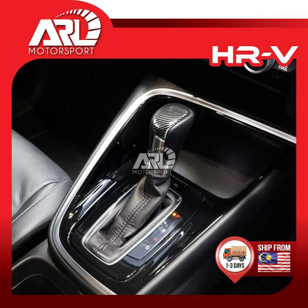 Honda HRV HR-V Vezel RV Gear Knob Carbon Cover Interior Decoration For ...