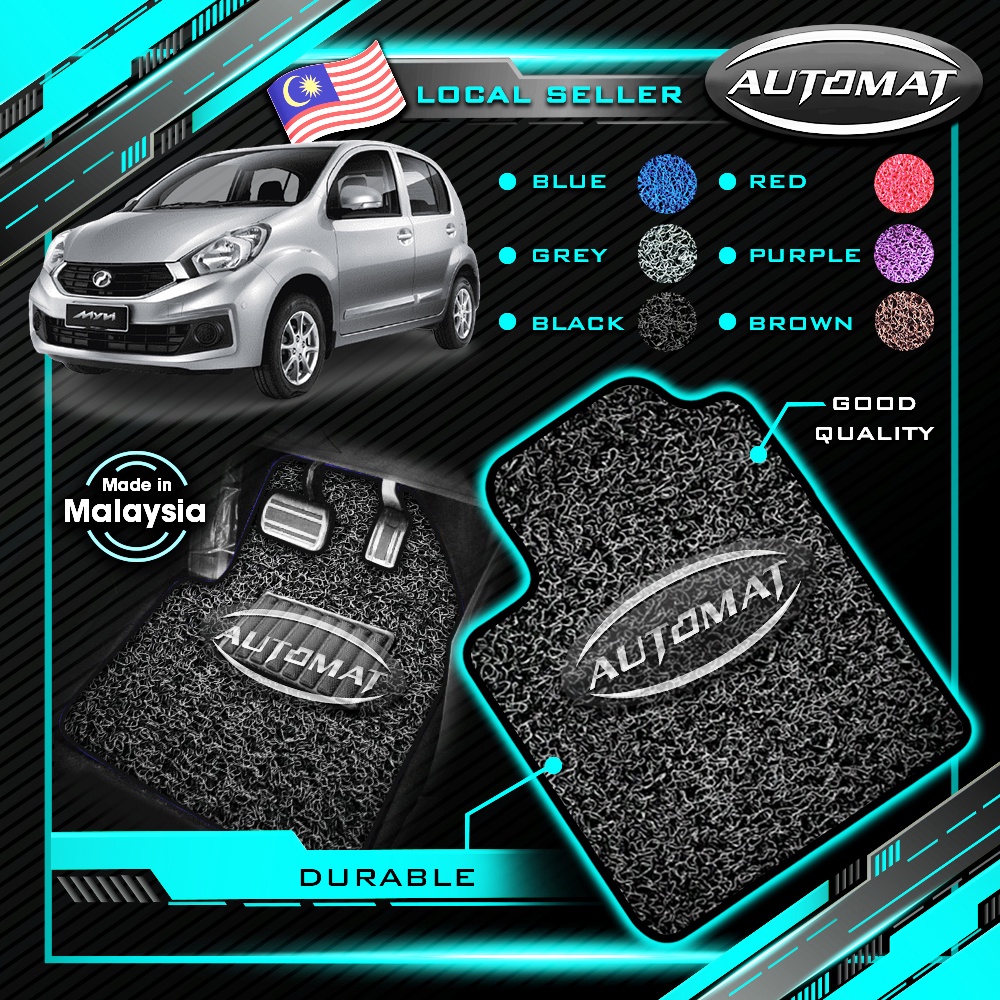 [Original] Perodua Myvi (2011-2017) Lagi Best Car Mat Floor Mat Carpet ...