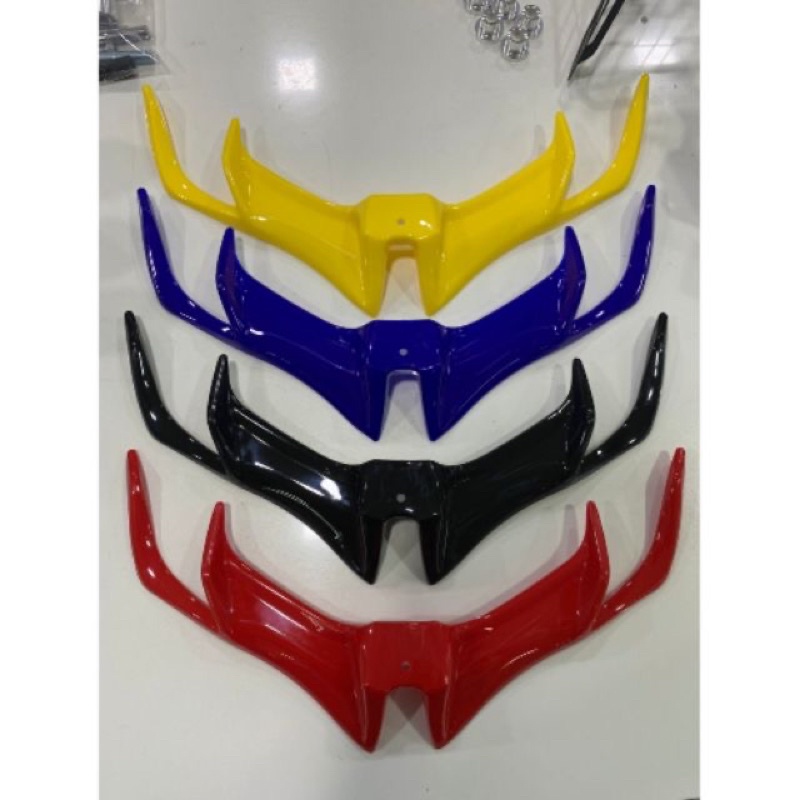 (CLEAR STOK) YAMAHA R15 WINGLET/ R15V3 FRONT FAIRING WINGLET ABS ...