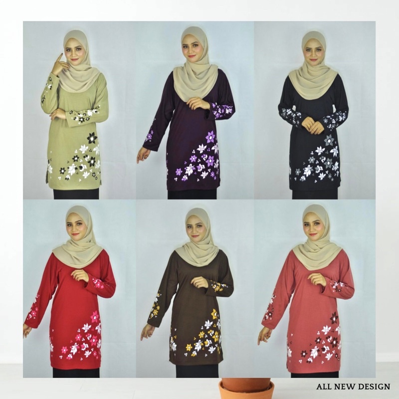 T SHIRT MUSLIMAH LABUH MURAH TIARA - MUSLIMAH PLUS SIZE | TSHIRT ...