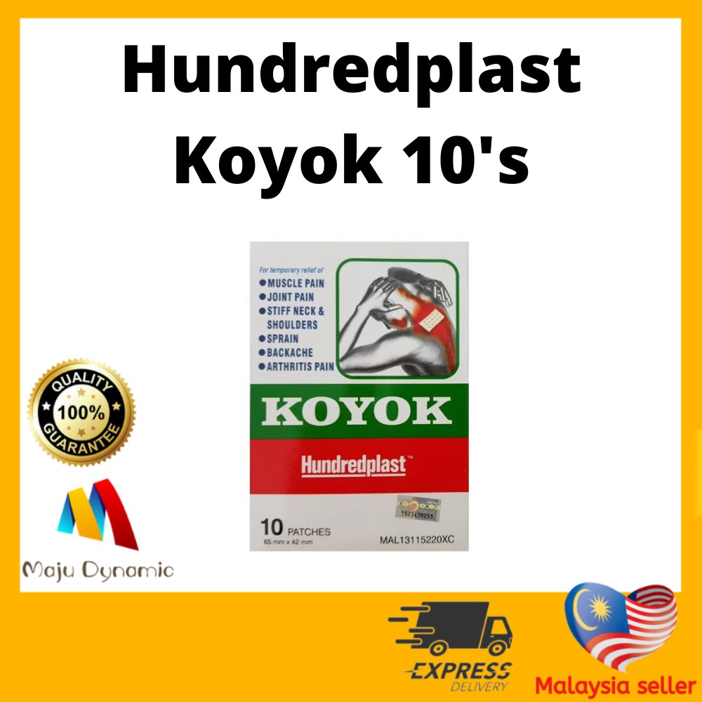 Special offer!!!Guardian Hundredplast Koyok 10's | Shopee Malaysia