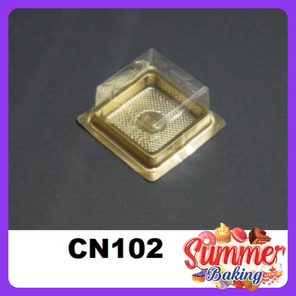 10Pcs PVC Single Cavity Case with Cover (Gold) CN102 | Shopee Malaysia