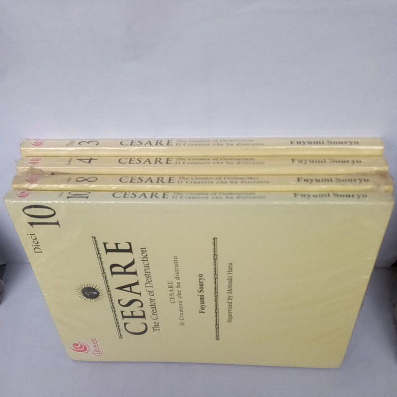 Cesare The Creator Of Destruction Comics 1-12 Ends | Shopee Malaysia