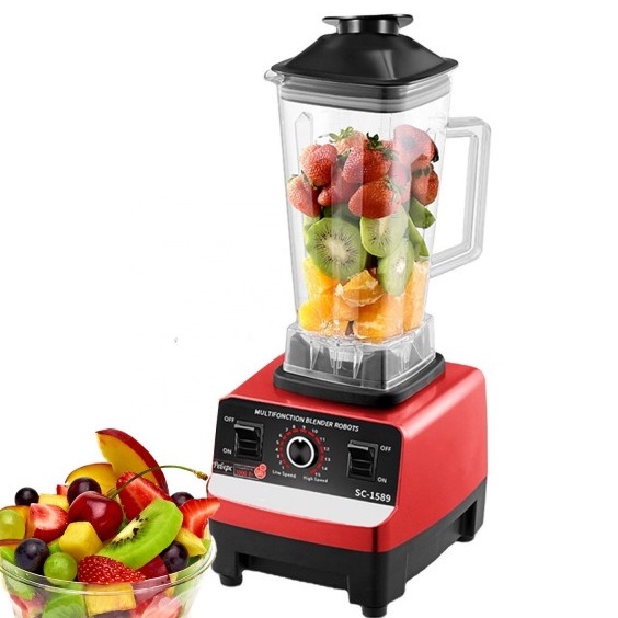 Heavy Duty Blender Pengisar 2L Mixer Juicer High Power Food Processor ...