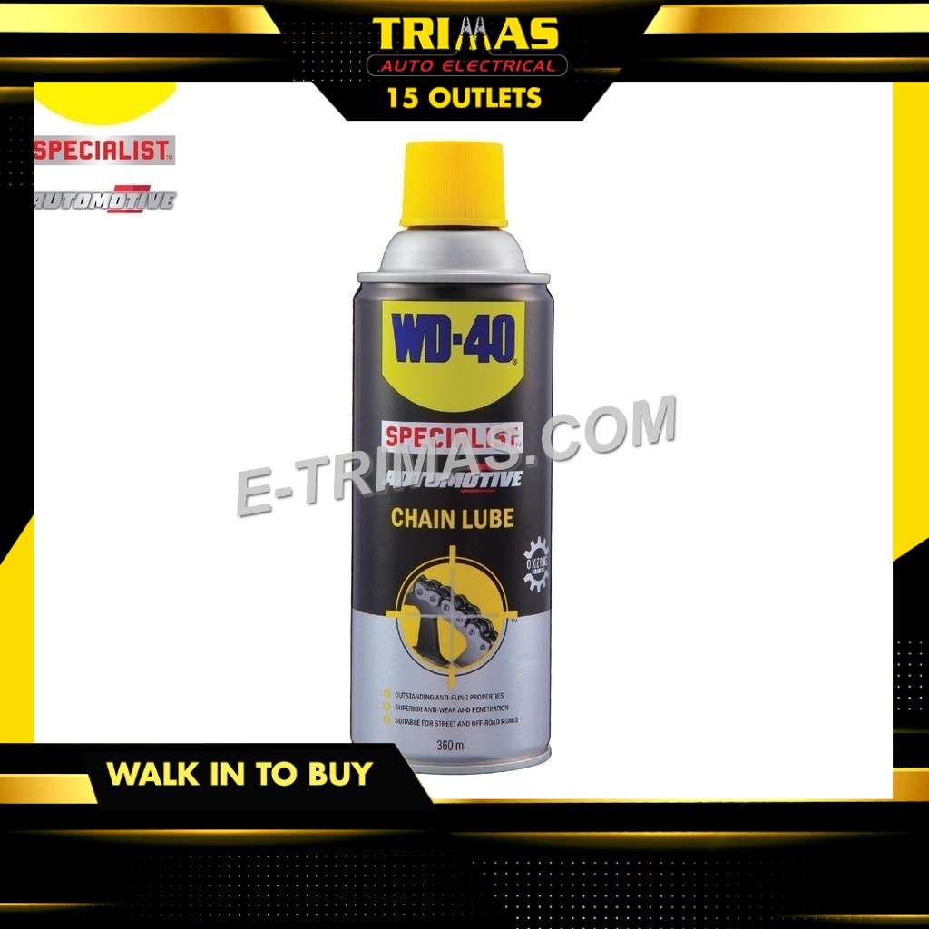 WD-40 Specialist Automotive Motorcycle Bike Chain Drivetrain Lube ...