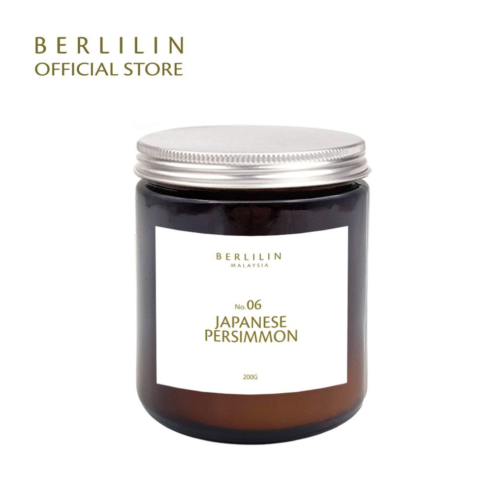 BERLILIN Japanese Persimmon Scented Candle (200g) | Shopee Malaysia