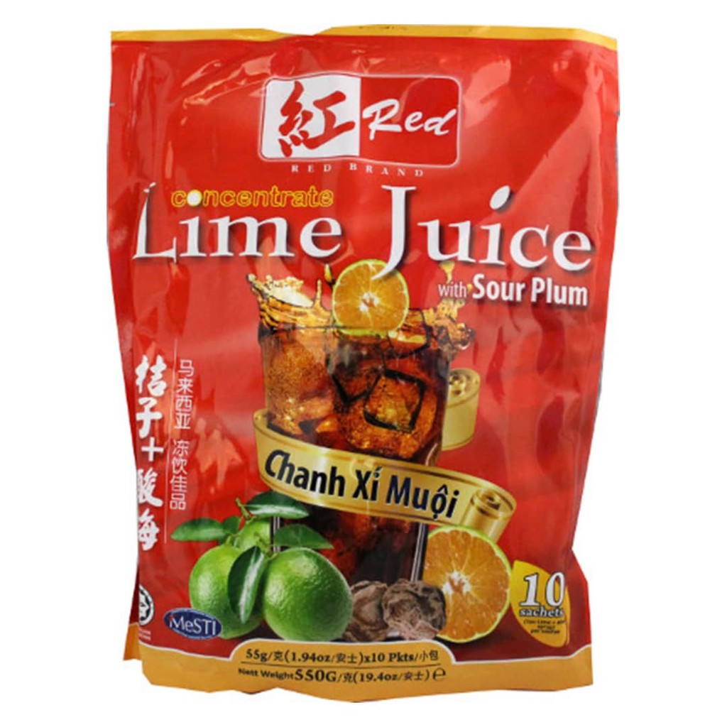 Red Brand Lime Juice with Sour Plum (Free shipping for 3 packet onwards ...