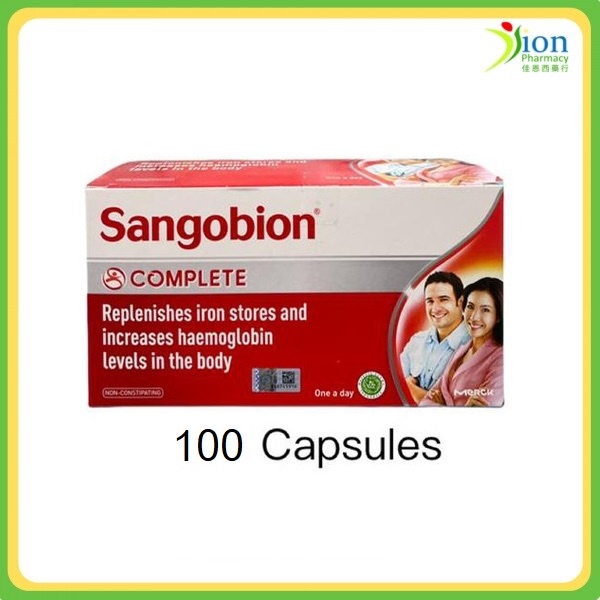 SANGOBION COMPLETE CAPSULES 28S / 100S | Shopee Malaysia