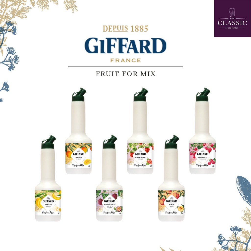 Giffard Puree (FRUIT FOR MIX Series) | Shopee Malaysia
