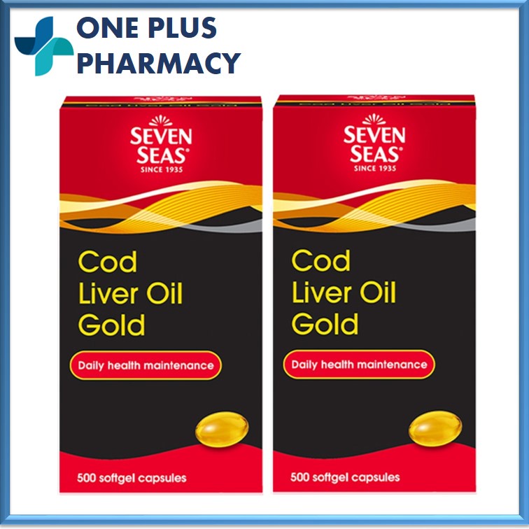 Seven Seas Cod Liver Oil Gold 100's / 500's / 2x500's | Shopee Malaysia