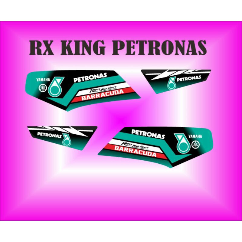 Sticker Fariation Of YAMAH RX KING (PETRONAS) | Shopee Malaysia